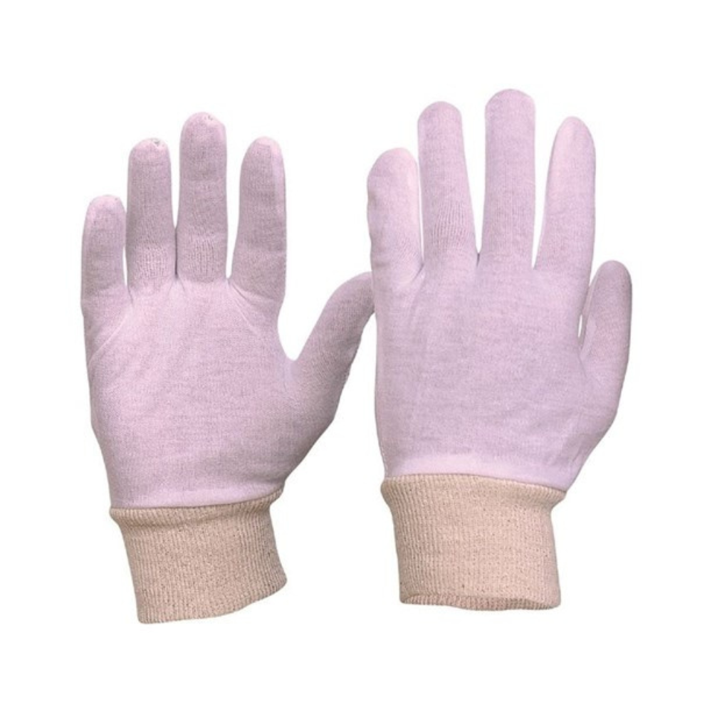 PRO Choice Interlock Poly/Cotton Liner Gloves Knitted Wrist (12 pairs