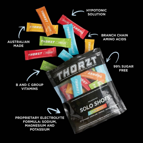 Thorzt 99% Sugar Free Solo Shots - Mixed Flavours (50 Pack)